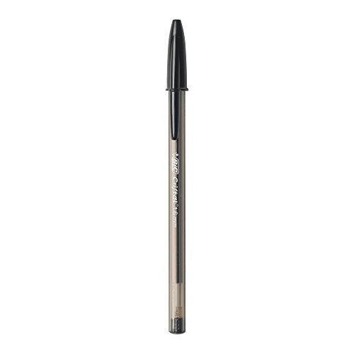 BIC Cristal Xtra Bold Ballpoint Pen, Bold Point (1.6mm) For Vivid And Dramatic Lines, Black, 24-Count