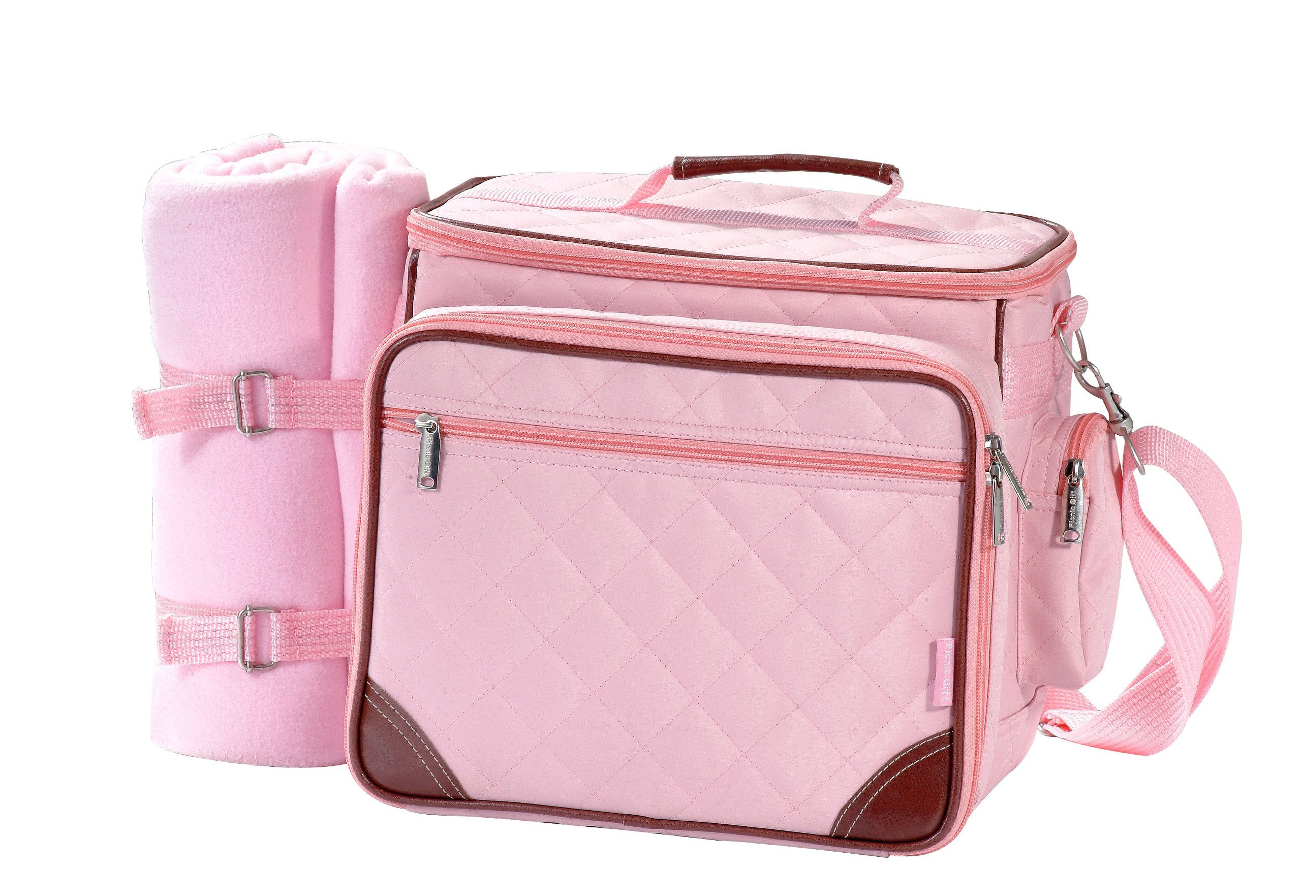 BIGkitchen Baby Boo Pink Deluxe Insulated Diaper Bag