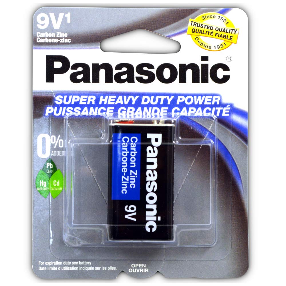 Panasonic Super Heavy Duty 9 Volt 1 Pack