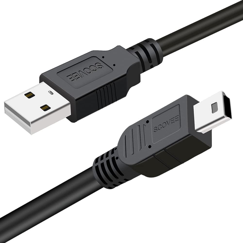 SCOVEE USB Cable for Blue Yeti MIC Recording Microphones,Blue Yeti Pro USB Microphone,USB Microphone,Blue Snowball iCE USB Mic,Replacement Power Cord for Yeti Mic,PS3 Controller,MP3 Players 6ft