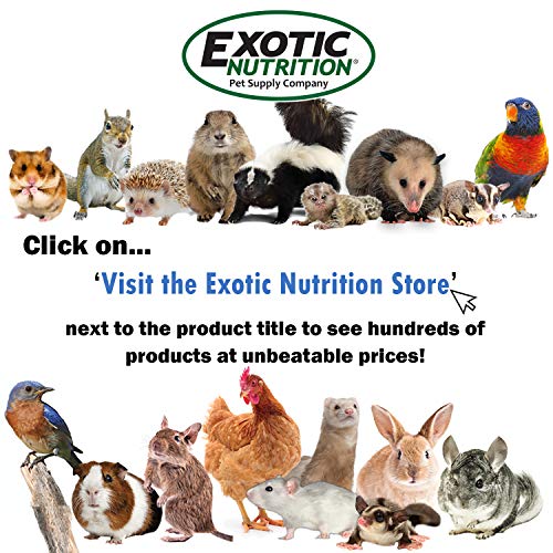 Exotic Nutrition Hedgie Pouch (Giraffe) - Hideout/Hut/Sleep Bed/Den for Hedgehogs, Sugar Gliders, Chinchillas, Rats, Ferrets, Guinea Pigs, Rabbits, Hamsters, Squirrels