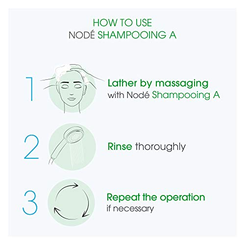 Bioderma - Nodé - Soothing Shampoo - Brings Softness and Confort - for Sensitive Scalps 13.5 Fl Oz (Pack of 1)