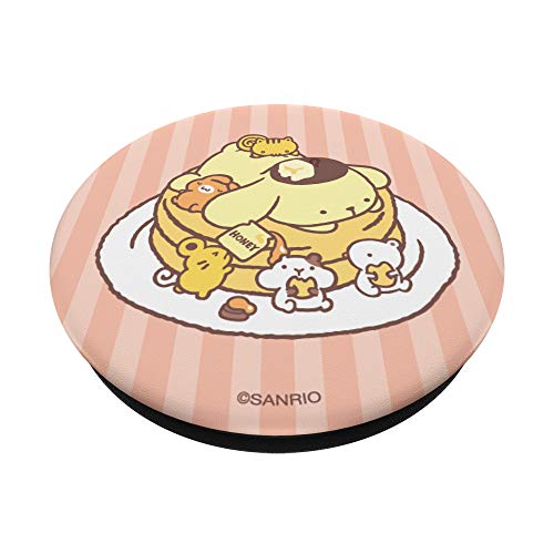 Pompompurin Adorable Pancakes With Friends PopSockets PopGrip: Swappable Grip for Phones & Tablets