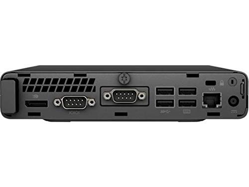 HP ProDesk 400 G3 "Professional Mini" Desktop Computer, 7th Gen i5-7500T, 4 GB Ram, 500 GB HDD, Intel HD Graphics, Black/Gray (Renewed)