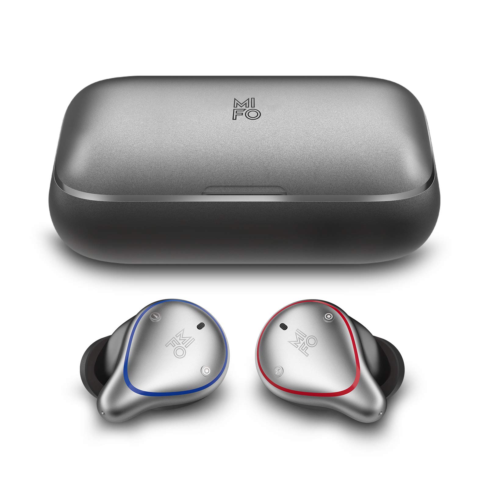 True TWS Stereo Wireless Earbuds 05 Plus by MIFO,APT-X Bluetooth 5.0 Wireless Sport Headphones with 2600mAh Charging Case,CVC6.0 Deep Bass Wireless Earphones Bulit-in Mic Headset, One-Step Pairing
