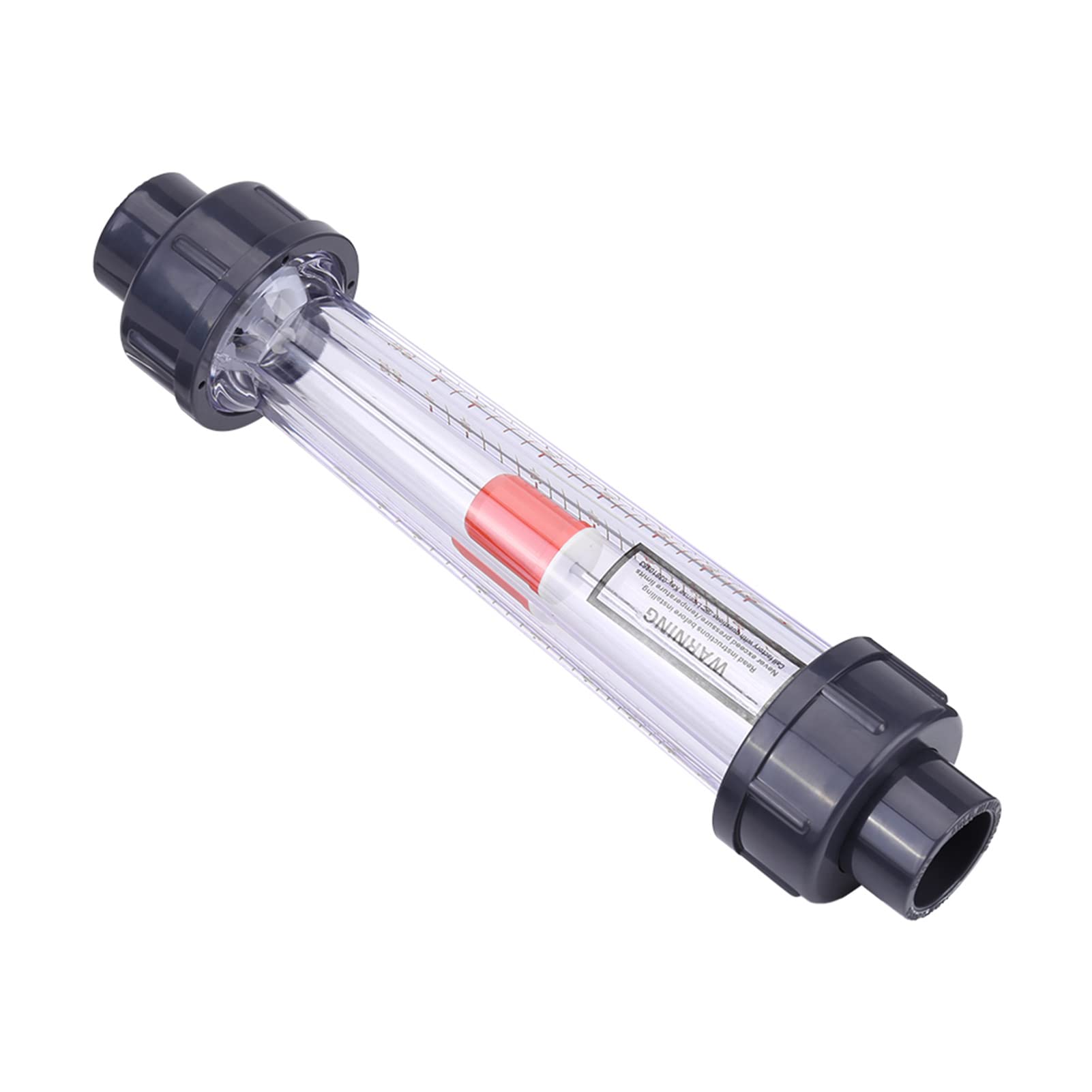 Peak Meter Adult Rotameters Plastic Plastic Tube Type 100 1000L H Water Meter Flowmeter Lzs 15
