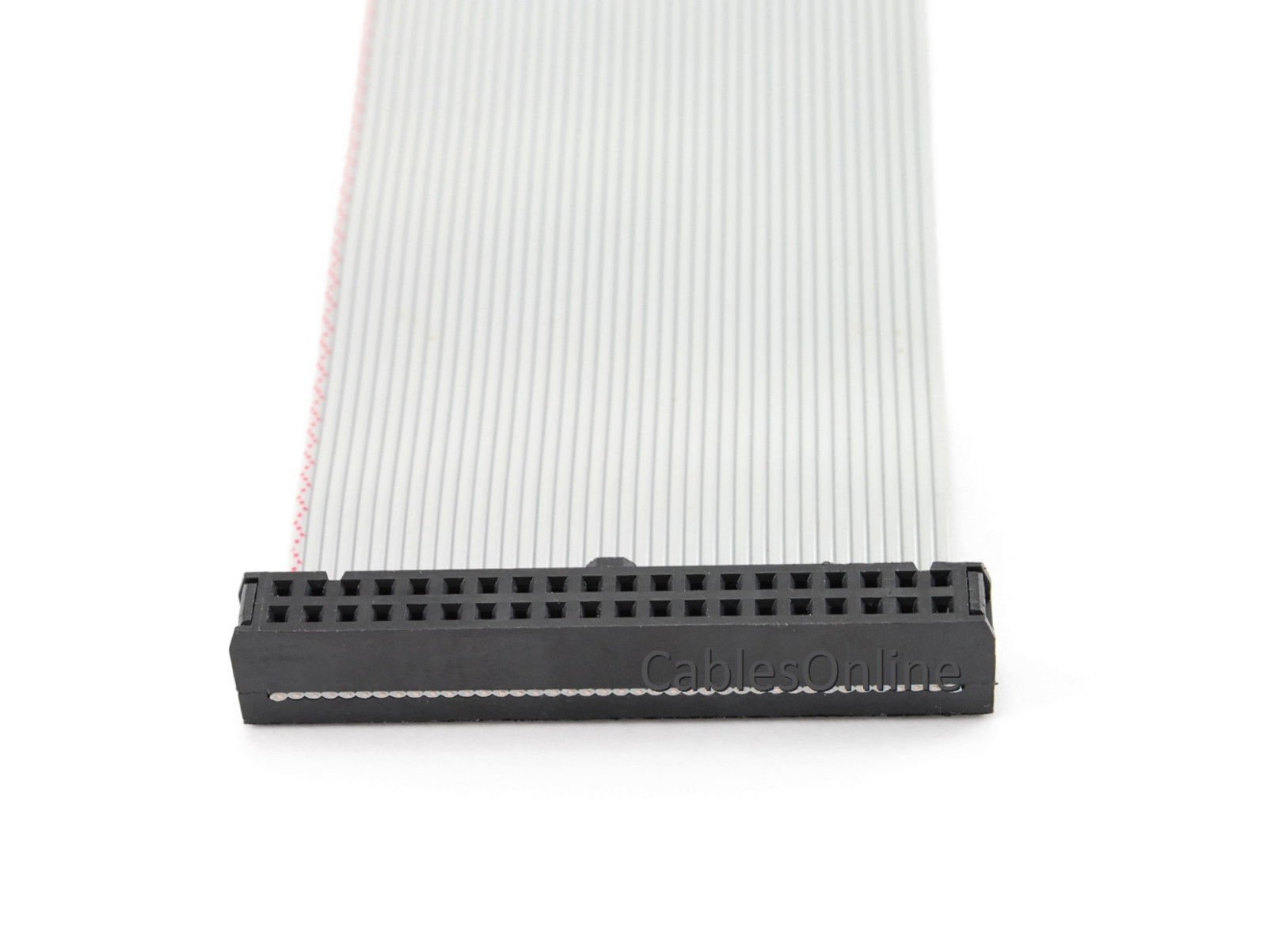 CablesOnline, 6-inch 40-Pin 2x20 2.54mm-Pitch Female/Female 40-wire IDC Flat Ribbon Cable, FR-4006