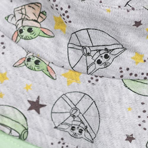 STAR WARS The Mandalorian The Child Newborn Baby Boys Romper and Sunhat Green 6-9 Months