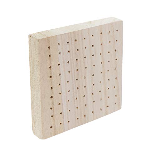 Weiy Clay Figure Drying Rack,Wooden Insert Board Clay Figure Drying Rack Clay Base Plug-in Board Sculpture Clay Pottery,Square Hole Insert