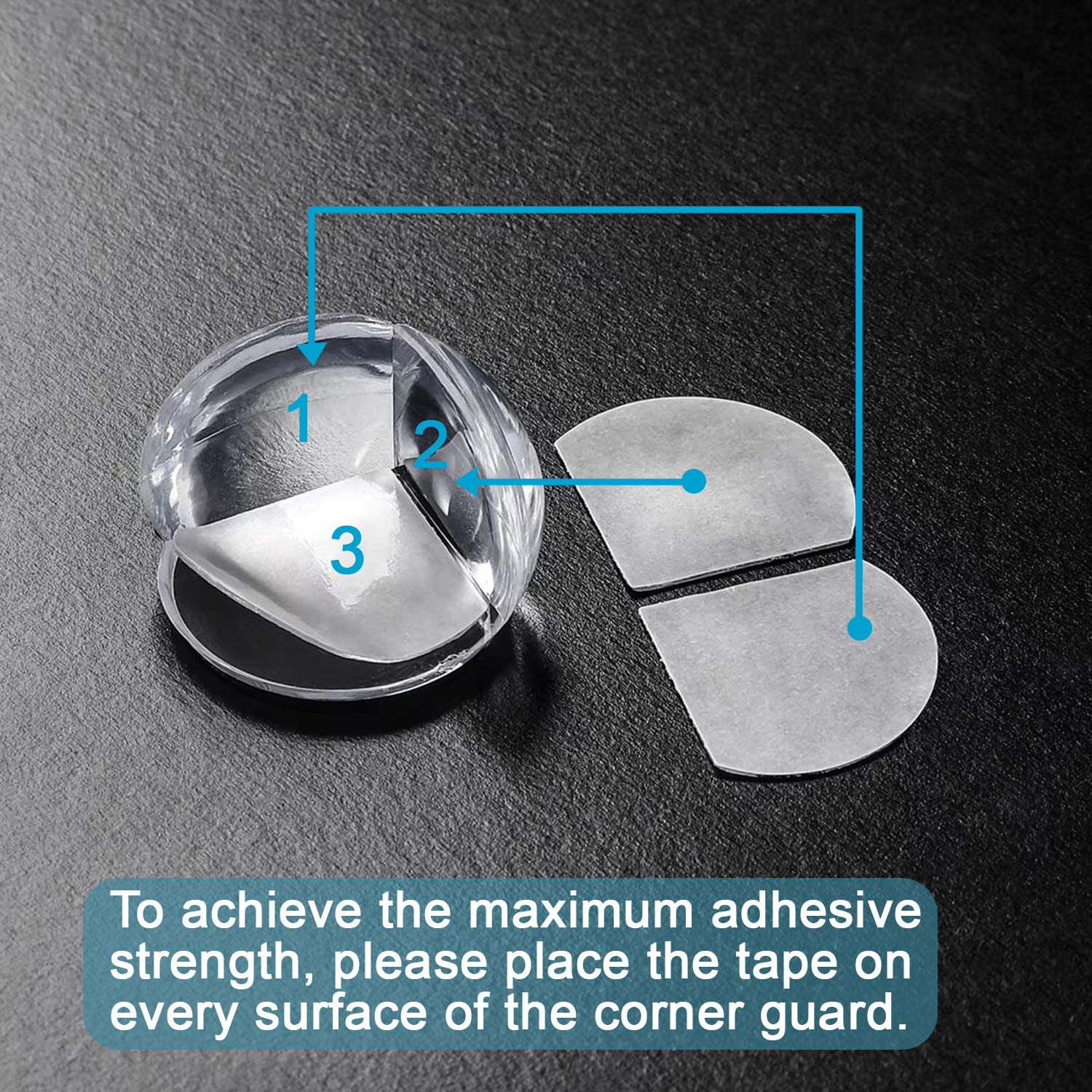 PandaEar Baby Child Safety Proofing Kit 62 Pcs Set, 6 Adjustable Adhesive Cabinet Straps, 12 Clear Corner Protectors Guards, 32 Outlet Plug Covers, 10 Magnetic Cabinet Locks with 2 Keys, No Drill Req