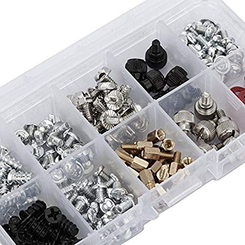 Screw 228pcs Personal Computer Screws/Standoffs Set Assortment Kit for Mother Board