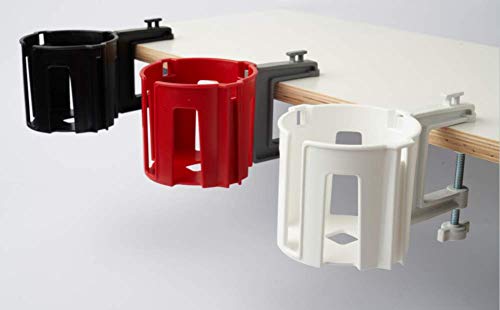 Cup-Holster - The Best Anti-Spill Cup Holder for Your Desk or Table (Black, 1)