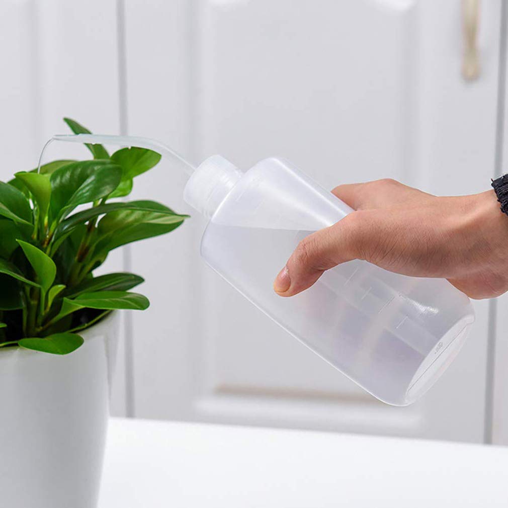 Familyhouse Watering Bottle Cans 500ML with Leak-Proof O-Ring for Indoor Plants Succulent Cactus Plastic Squeeze Wash Bottle for Medical Lab Tattoo