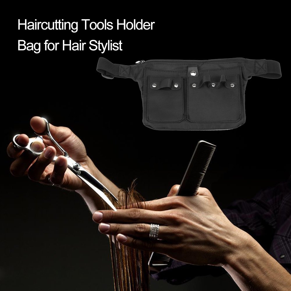 Hair Stylist Waist bag, Anself Barber & Salon Pouch Makeup bag for Hair Cutting Clippers,Combs,Salon Tools,Makeup Tools
