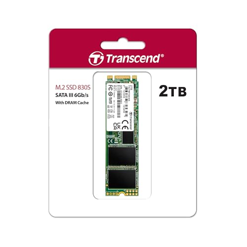 Transcend 2TB SATA III 6GB/s MTS830S M.2 2280 Solid State Drive - TS2TMTS830S
