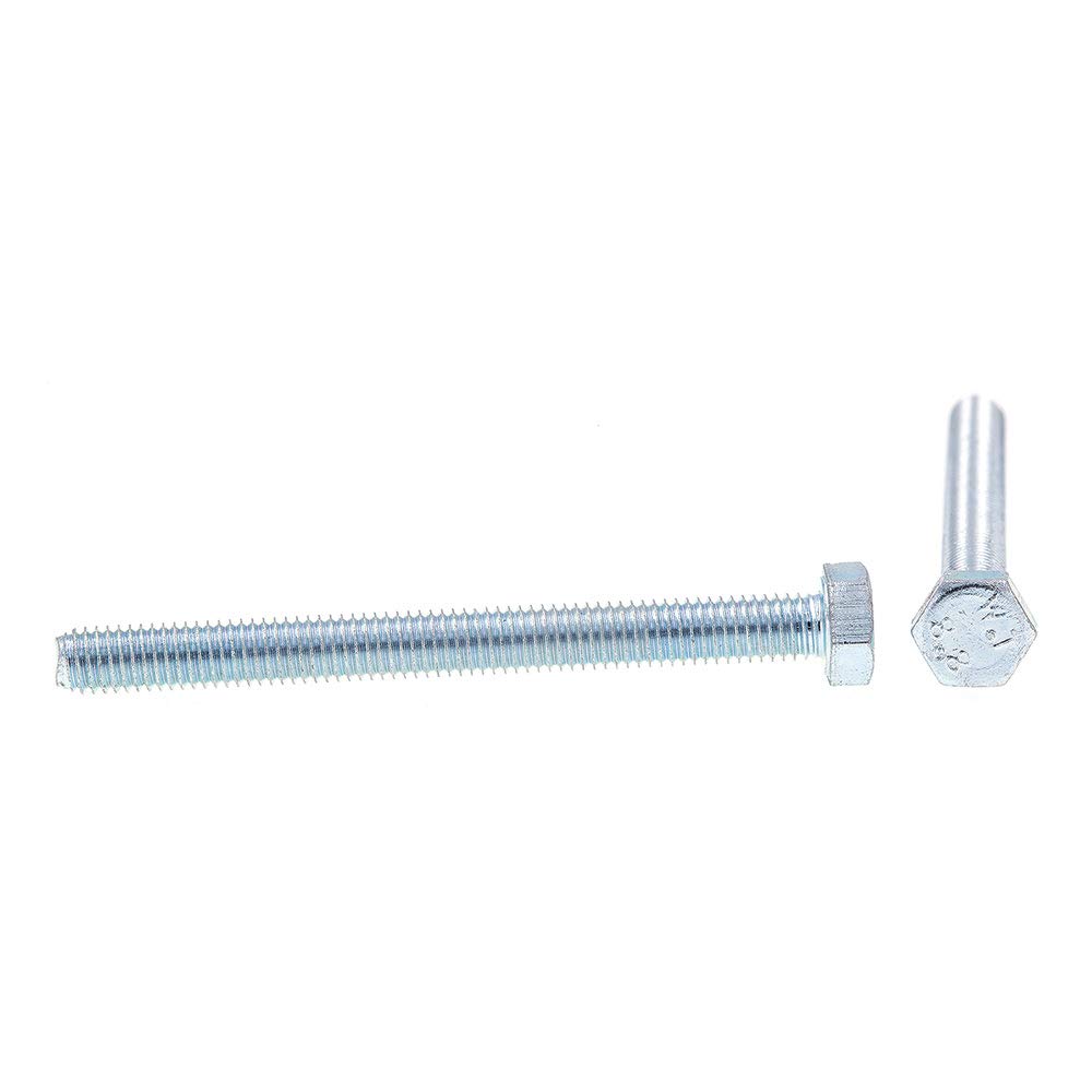 Prime-Line 9109105 Hex Head Cap Screws, Class 8.8 Metric, M5-0.80 X 55MM, Zinc Plated (10 Pack)