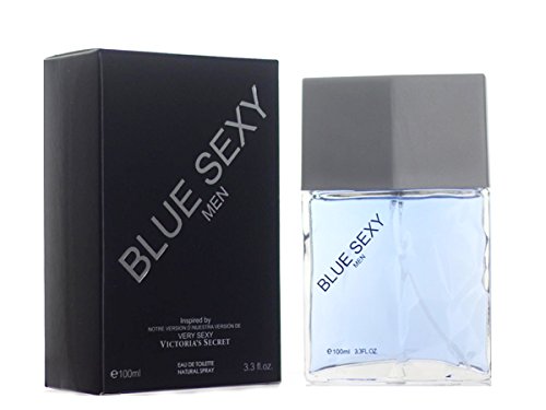 Blue Sexy Men 3.3 Ounces Eau de Toilette Spray