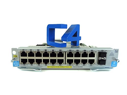 HP J9536A 20P GIG-T POE+/2P FP+ V2 SFP+ Module (Renewed)