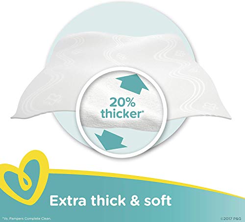 Pampers Easy Ups and Baby Wipes - Pull On Disposable Potty Training Underwear for Boys and Girls, Size 5 (3T-4T), 124 Count, with Sensitive Wipes, 12X Pop-Top Packs, 864 Count (Packaging May Vary)