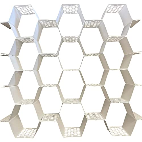 Evelots 4 Pack Dresser Drawer Organizer-Divider-Sock-Belt-Scarf-Underwear-112 Slots Total