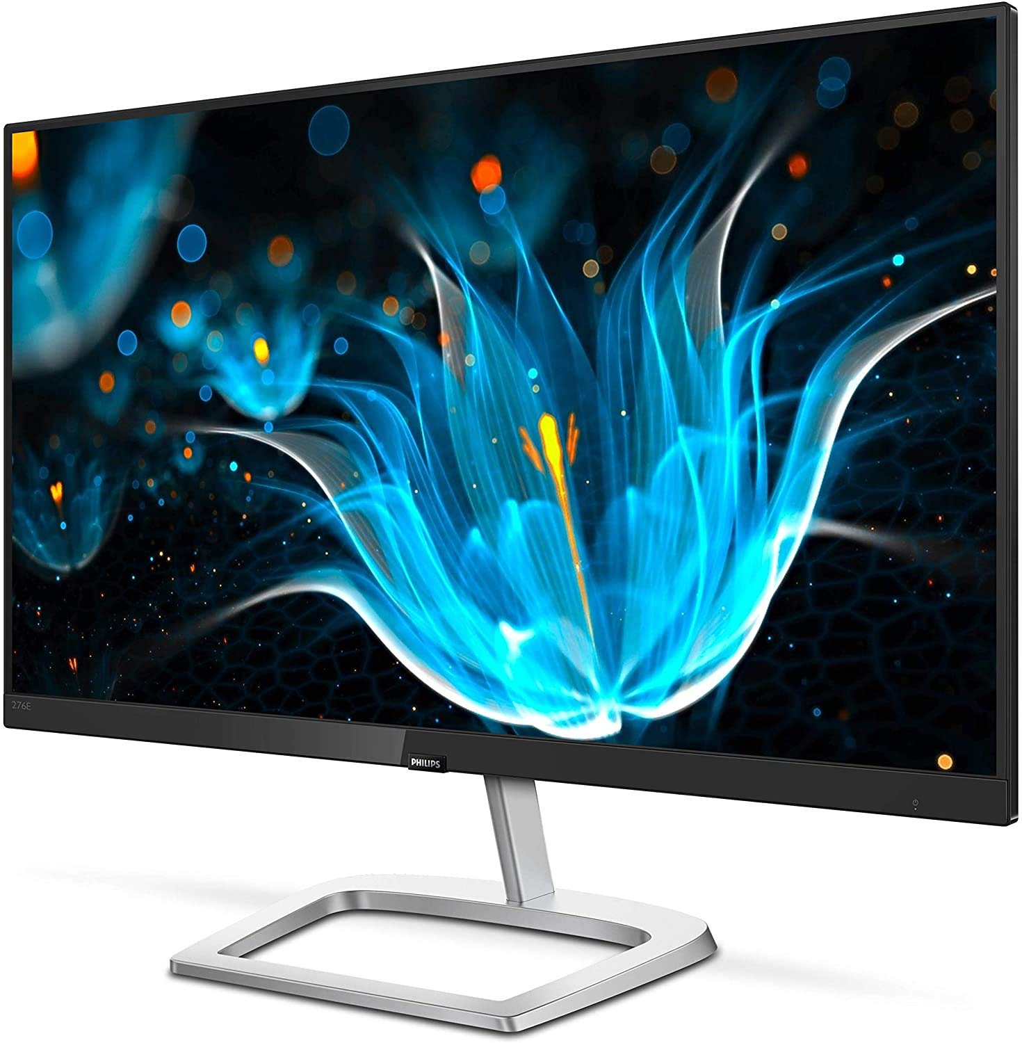 Philips E- line 276E9QDSB, 27-inch IPS LED FHD Free Sync LCD Monitor w/Ultra Wide-Color (1920x1080) - Glossy Black/Glossy Silver (Renewed)