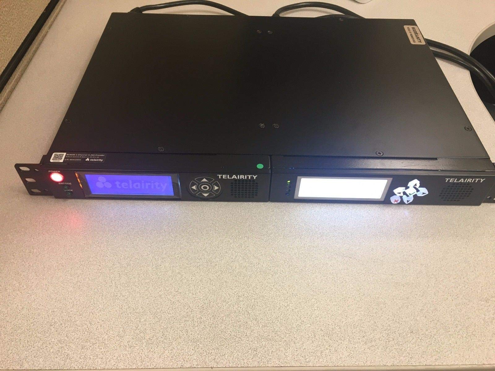 Telairity BE8650 HD SD SDI MPEG2/4 CID Encoder DVB-S2 L-Band Ericsson AVP3000