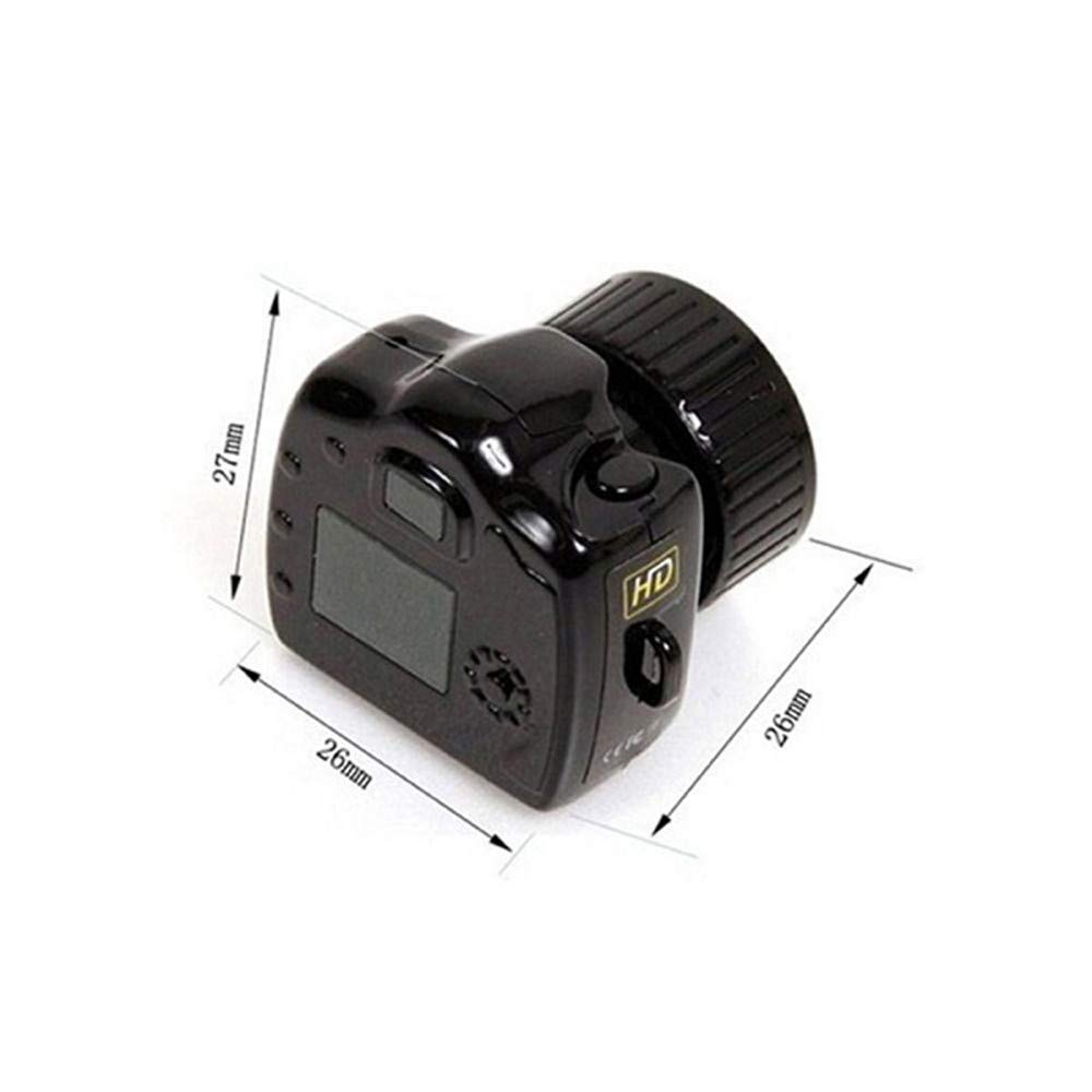 QEBIDUM Micro Mini DV DVR Camera Camcorder Video Cam for Webcam Helmet Bike Motorbike Hiking Sports