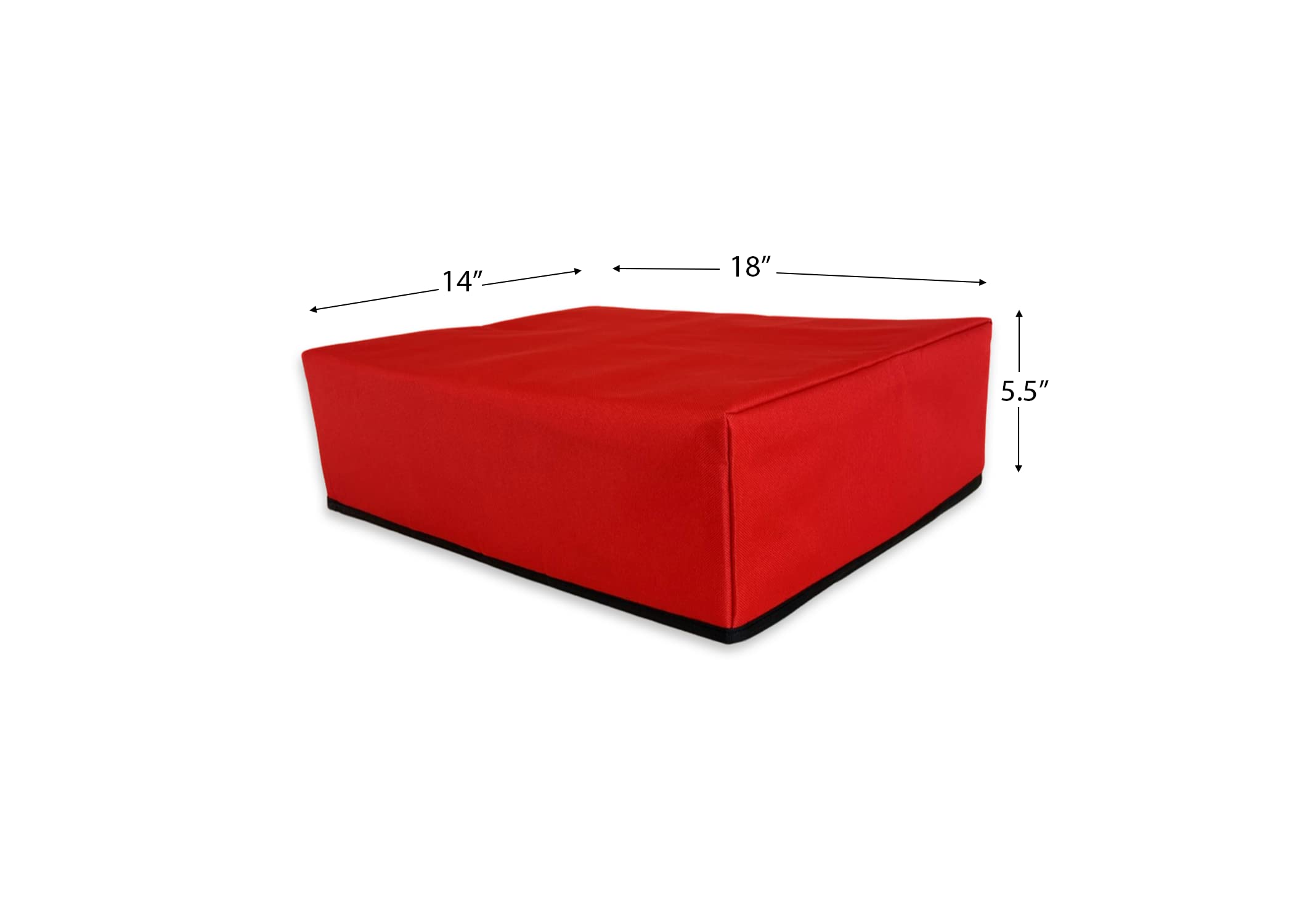 Beat Breakerz - Water Resistant Anti-Static Turntable Dust Cover Red, Fits Technics SL1200/SL1210 Pioneer PLX 1000 & More!