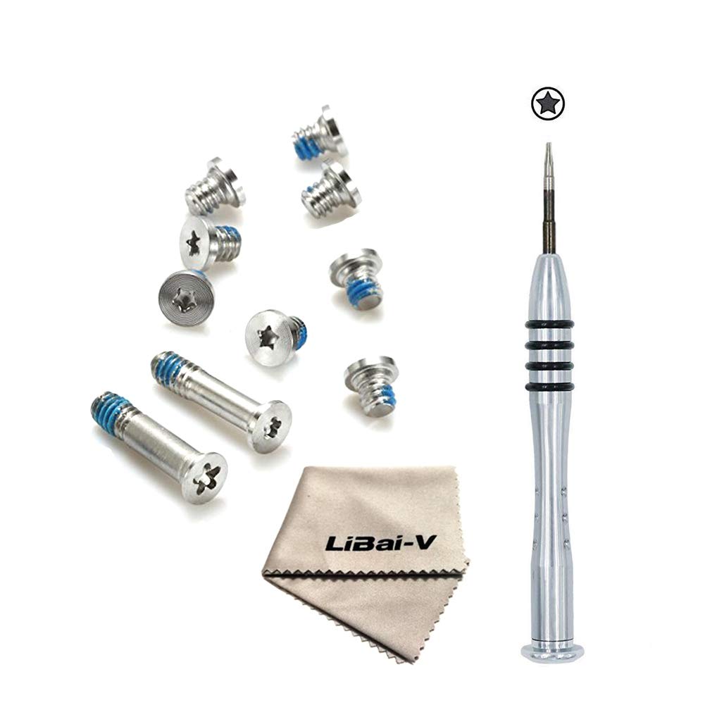 LIBAI-V Replacement Screwdriver for Macbook Air 11" (A1370, A1465) and 13" (A1369, A1466),Bottom Case Cover Repair Replacement Tool Kit Notebook Laptop PC Computer Screw