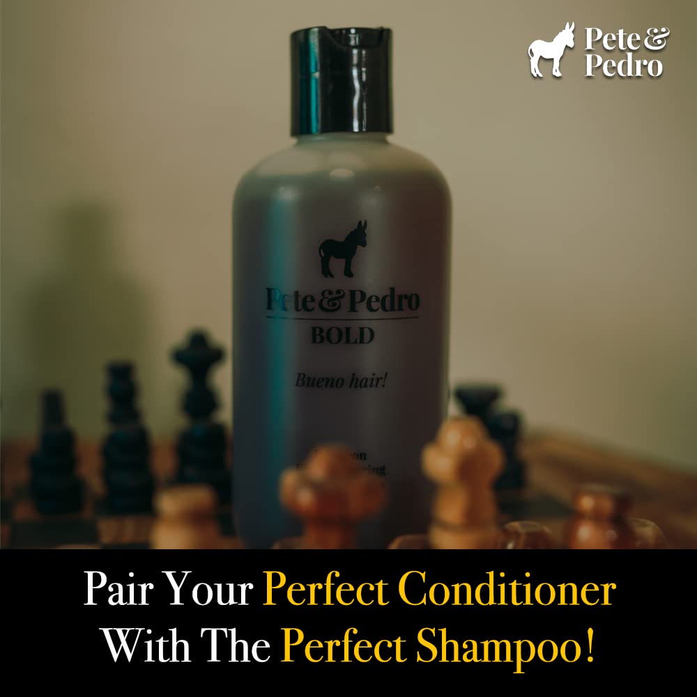 Pete & Pedro COWBOY - Tobacco Soft Cream Lightweight Conditioner for Men | Smells Incredible, Hydrates Hair Without Weighing It Down | As Seen on Shark Tank, 8.5 oz.