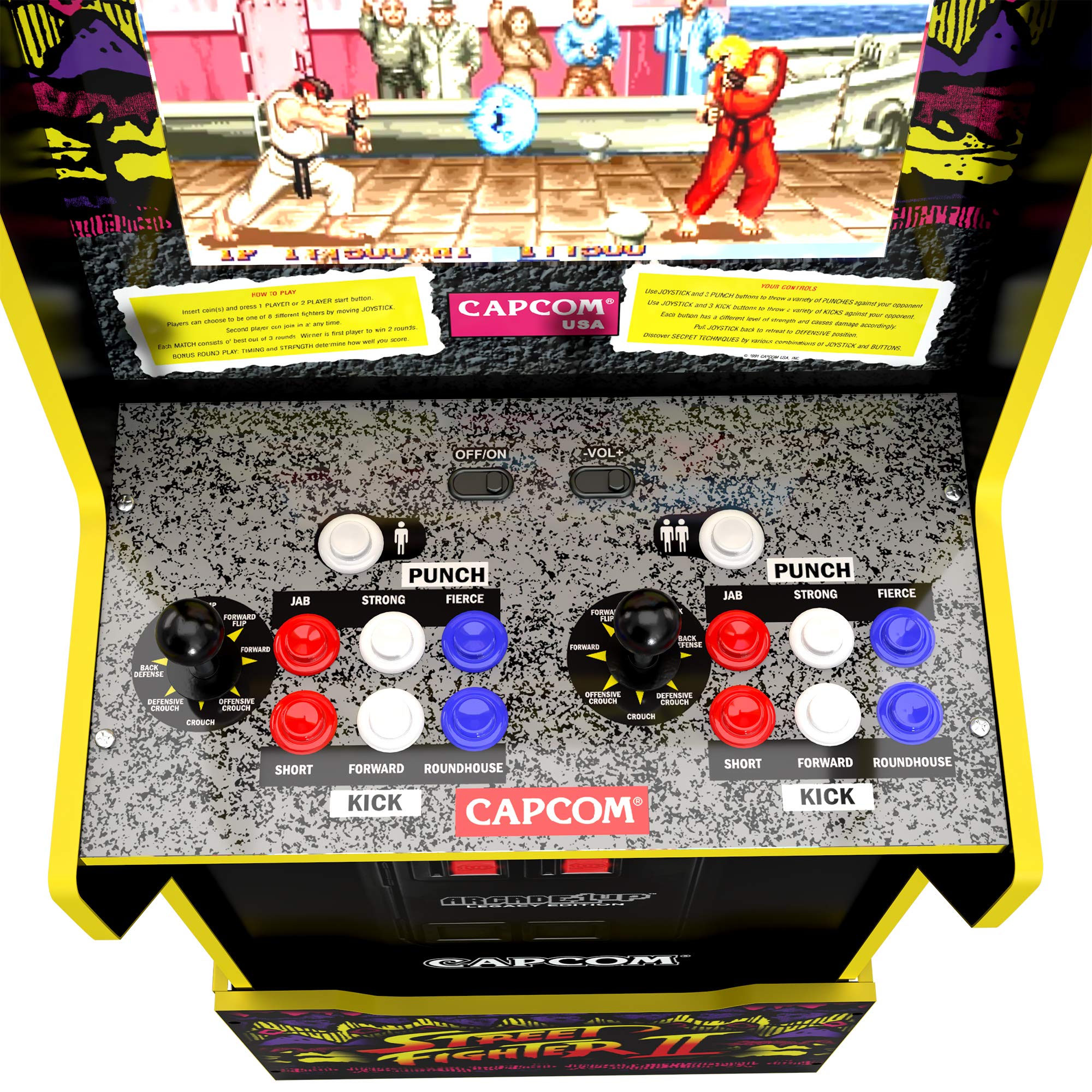 Arcade 1Up Capcom Legacy Edition Arcade Cabinet - Electronic Games