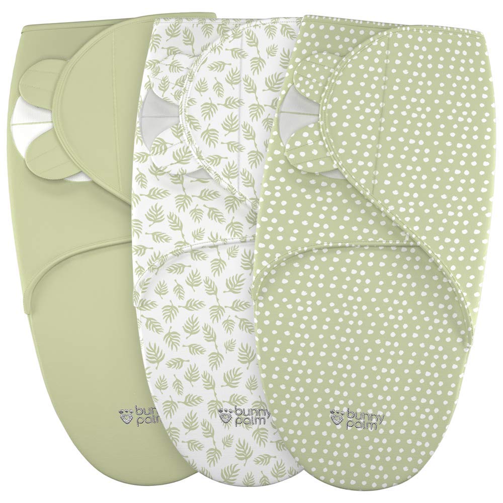 Swaddle Blanket for Baby, Newborn Boy or Girl Adjustable Sleepsack, Unisex, Organic Cotton Swaddle Wrap Set 3 Bags in Pack for Infant, Soft Blankets with Baby Hat