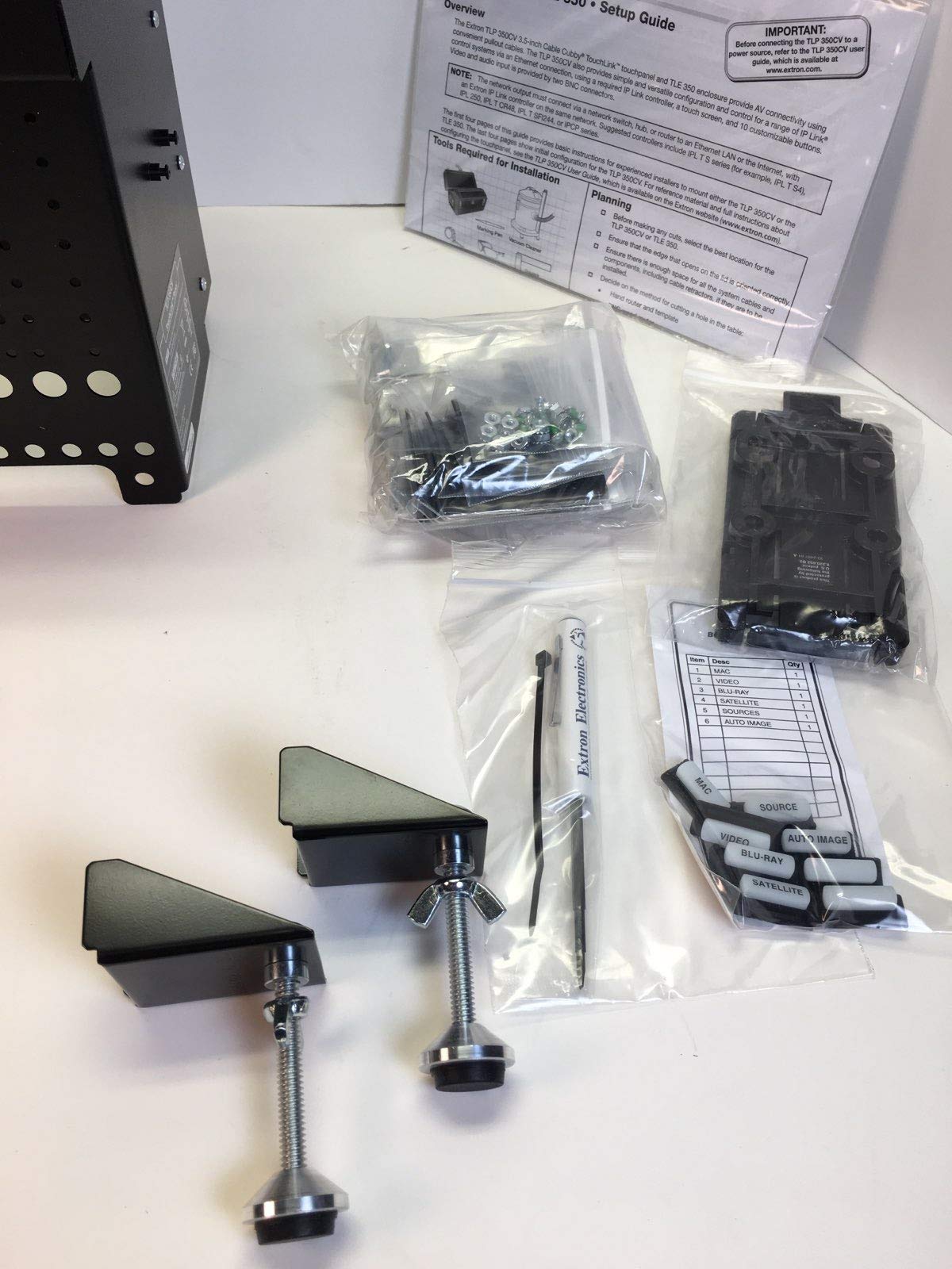 Nib Extron TouchLink TLP 350CV TLE 350 60-1017-020A