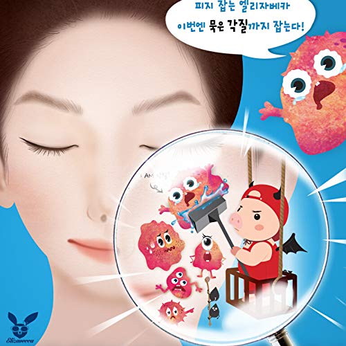 Elizavecca Hell Pore Clean Up Aha Fruit Toner 6.76 Ounces - Exfoliating Toner / Whiteheads, Pores and Uneven Skin / Water based Face Toner / Pore Cleaning / Exfoliating Face / Not Tested on Animals