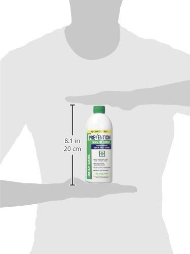 Prevention Daily Care Alcohol Free Mouthwash β No Alcohol, Burn Free, Hydrogen Peroxide Mouthwash Formula β Zero Alcohol Mouthwash for Kids & Adults β Value Pack of 2