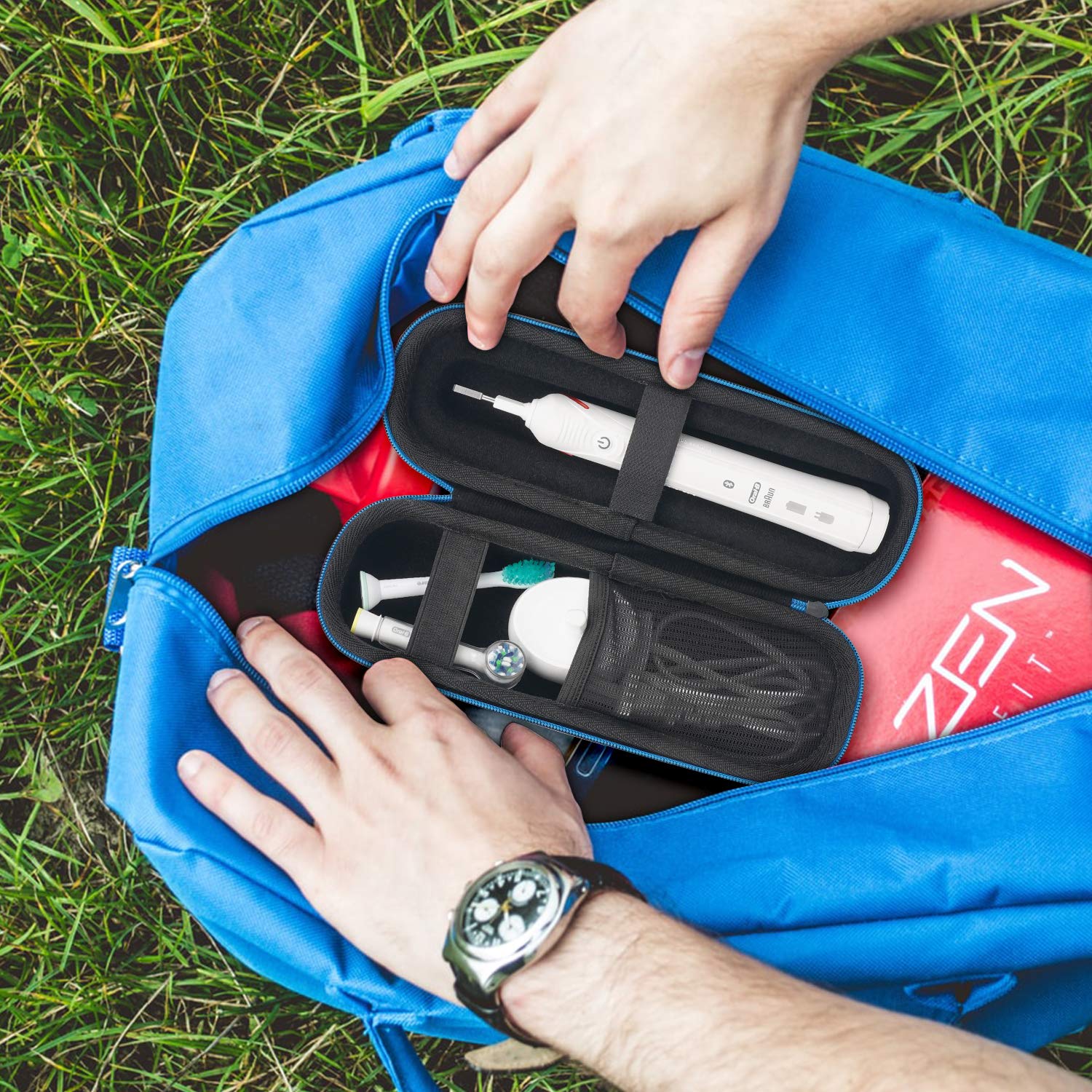 Electric Toothbrush Case, EVA Case for Oral B Case Travel & for Philips Sonicare Toothbrush Case