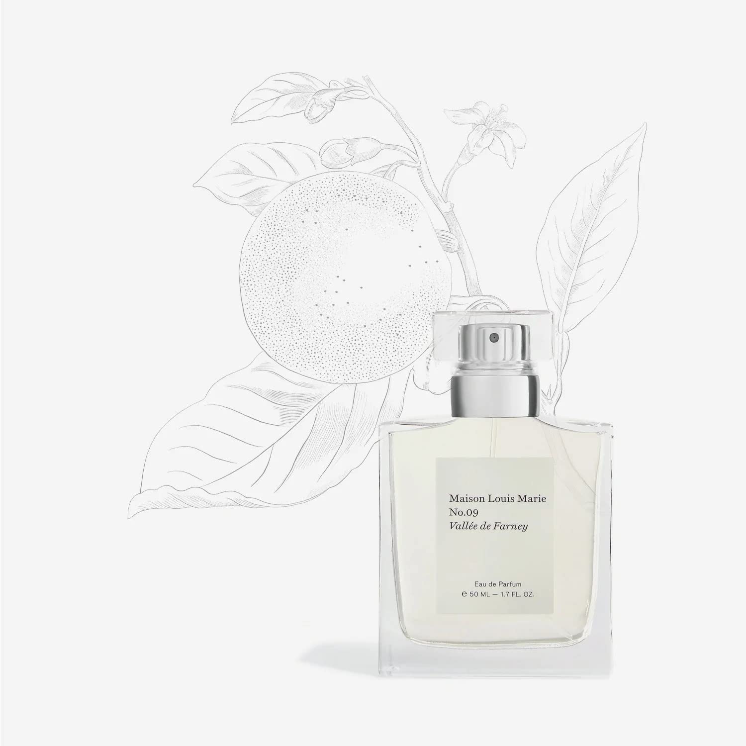 Maison Louis Marie - No.09 Vallée de Farney Natural Eau de Parfum Spray | Luxury Clean Beauty + Non-Toxic Fragrance (1.7 fl oz | 50 ml)