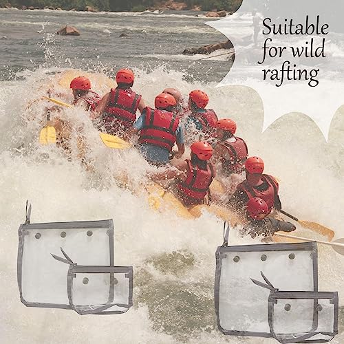 FARRJO Clear Waterproof Insert Pouch for Bogg Bag Travel Organizer Storage for Bogg Bag Hanging Bag for Bogg Bag (1PC(Set of 2))