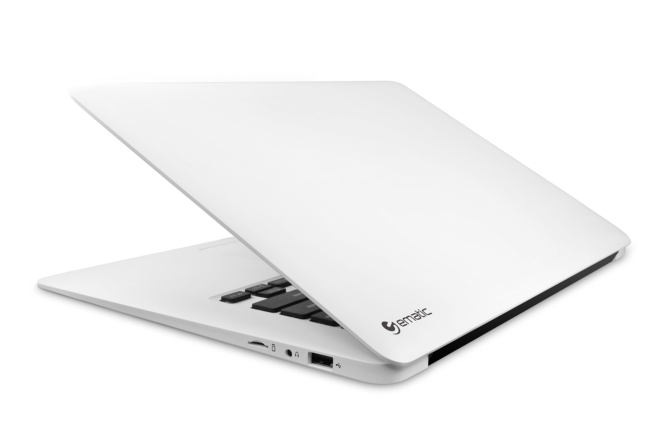 Ematic EWT144WH 14.1" HD Quad-Core 32GB Laptop with Windows 10