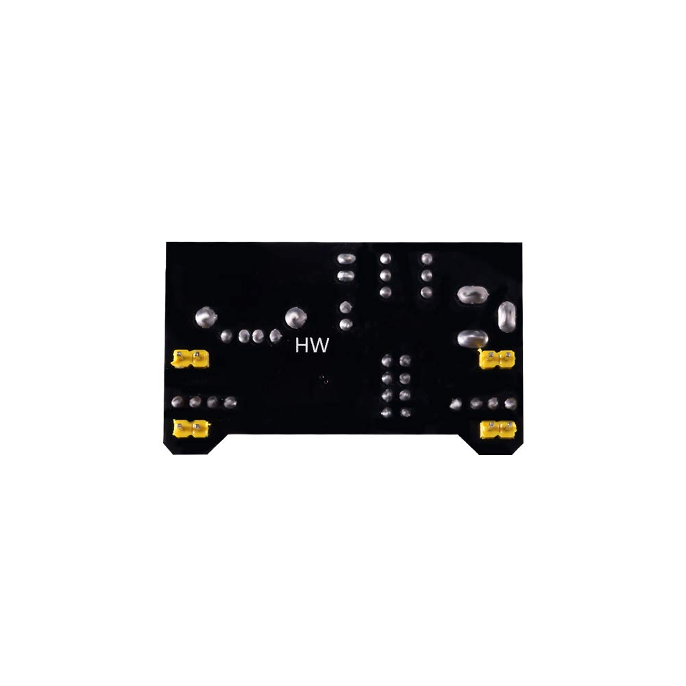 MELIFE 5pcs MB102 3.3V/5V Breadboard Power Supply Module for Board Breadboard