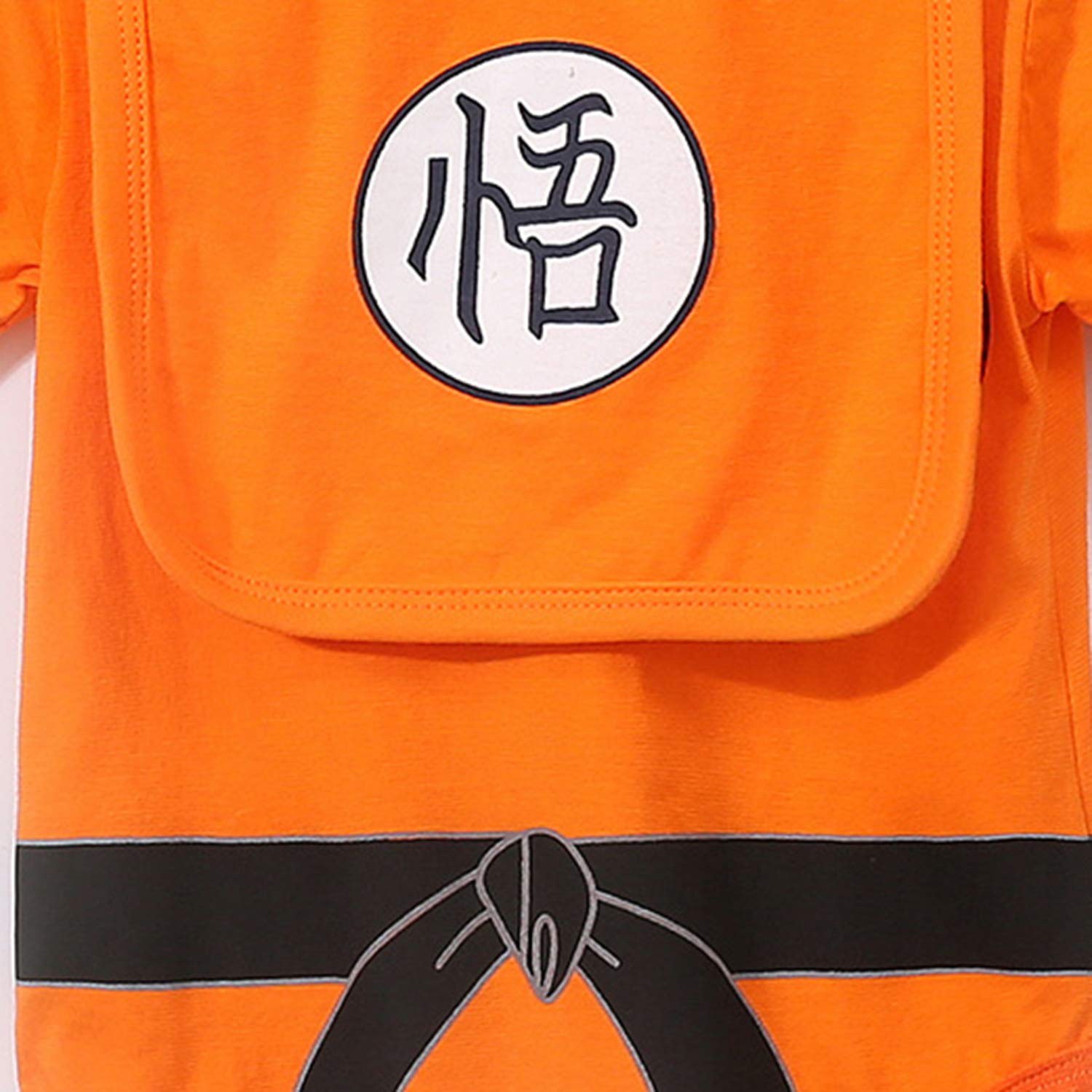 daimenmeng Baby Romper Jumpsuits Cosplay Newborn Cotton Bodysuit One Piece Clothes for Boy Short Sleeve Orange3 0-3 Months/59
