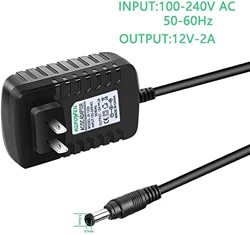 New AC Adapter Power Charger for Leapfrog LeapPad 2 and LeapPad 1 Tablets, LeapsterGS Explorer, Leapster Explorer and Leapster2 Kids' Learning Tablets