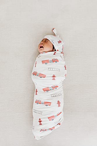 Copper Pearl Large Premium Knit Baby Swaddle Receiving Blanket Chief