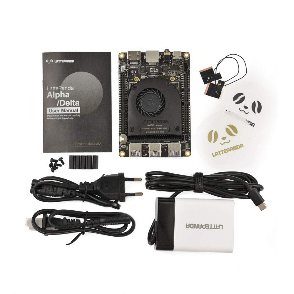 LattePanda 2 Alpha 864s - A Pocket-Sized Powerful Windows/Linux Single Board Computer (8GB RAM/64GB eMMC)