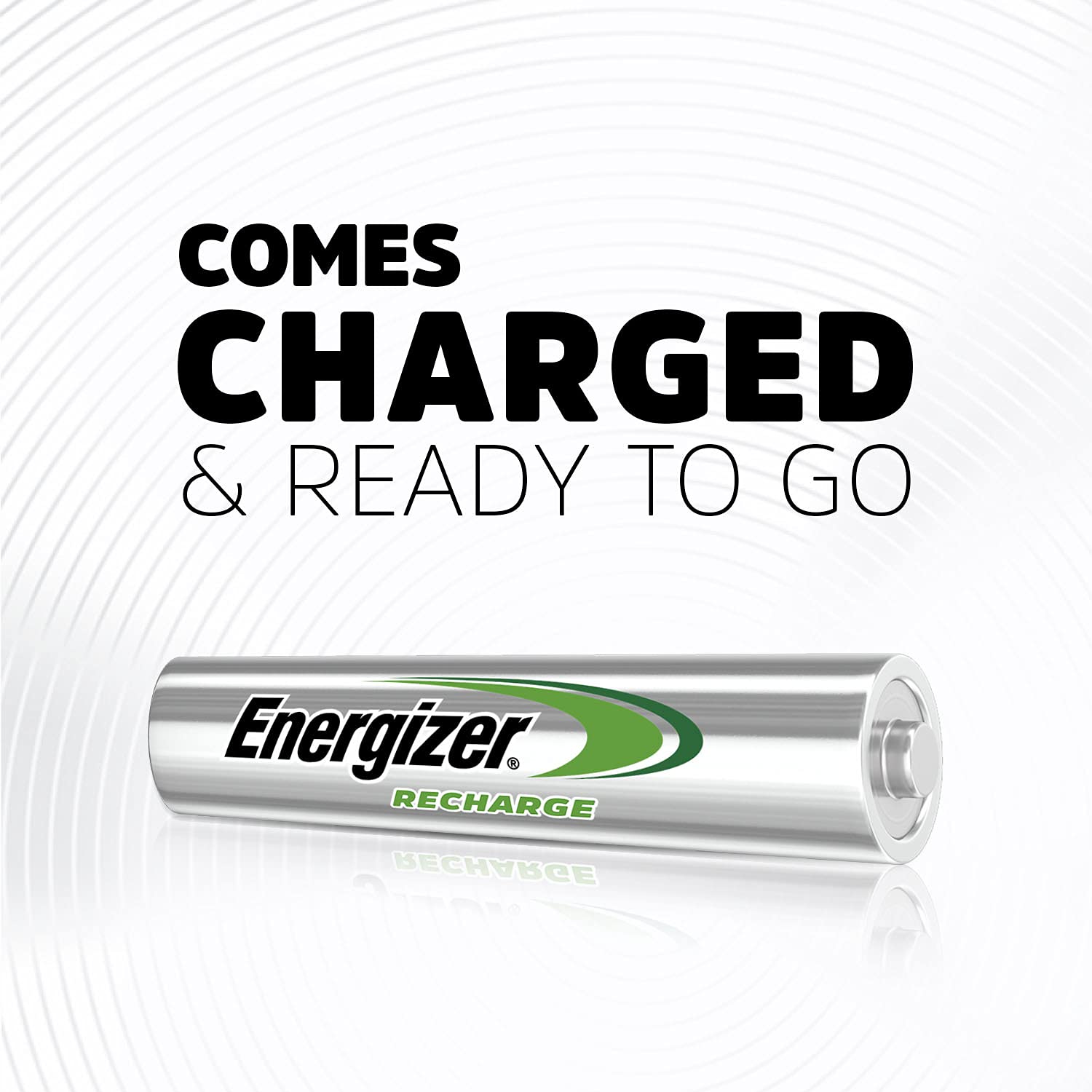 Energizer Rechargeable AAA Batteries, Recharge Universal Triple A Battery Pre-Charged, 8 Count