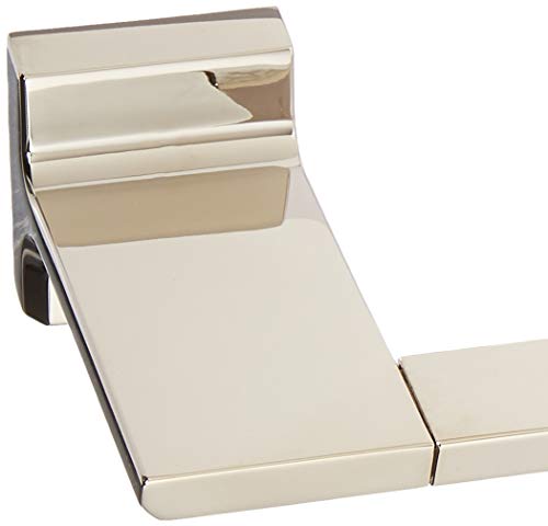 Delta Faucet 79908-PN Pivotal Wall Mounted 8" Mini Towel Bar, Hand Towel Holder in Polished Nickel, Bath Accessories