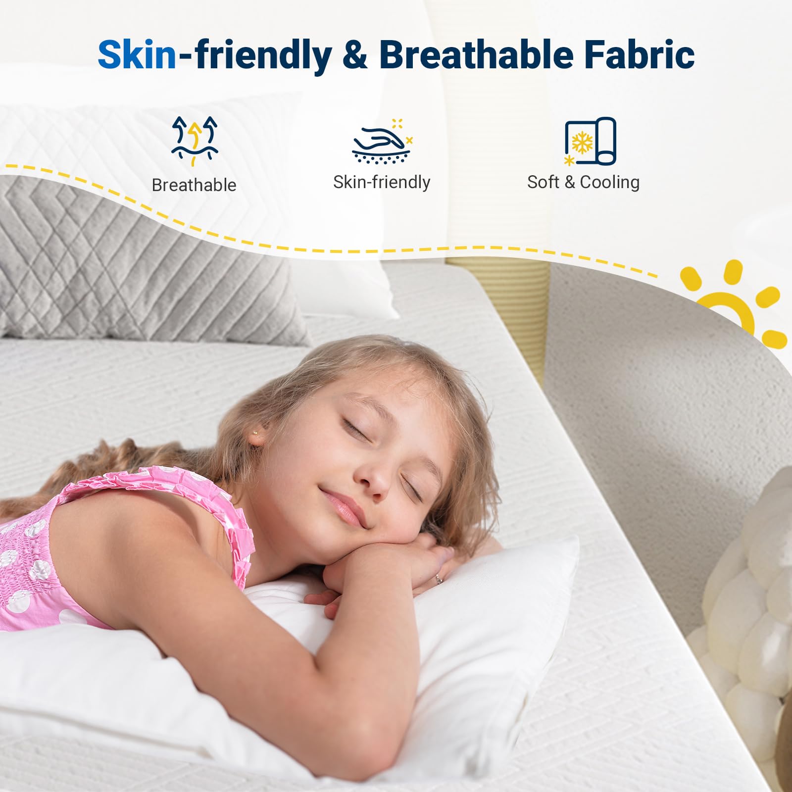 Avenco Twin Size Mattress, 8 Inch Gel Memory Foam Mattress Twin, Mattress in a Box for Fresh Sleep, Pressure Relief, Medium Firm Mattress with Motion Isolation