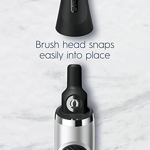 Oral-B Clic Toothbrush Replacement Brush Heads, Black, 2 Count