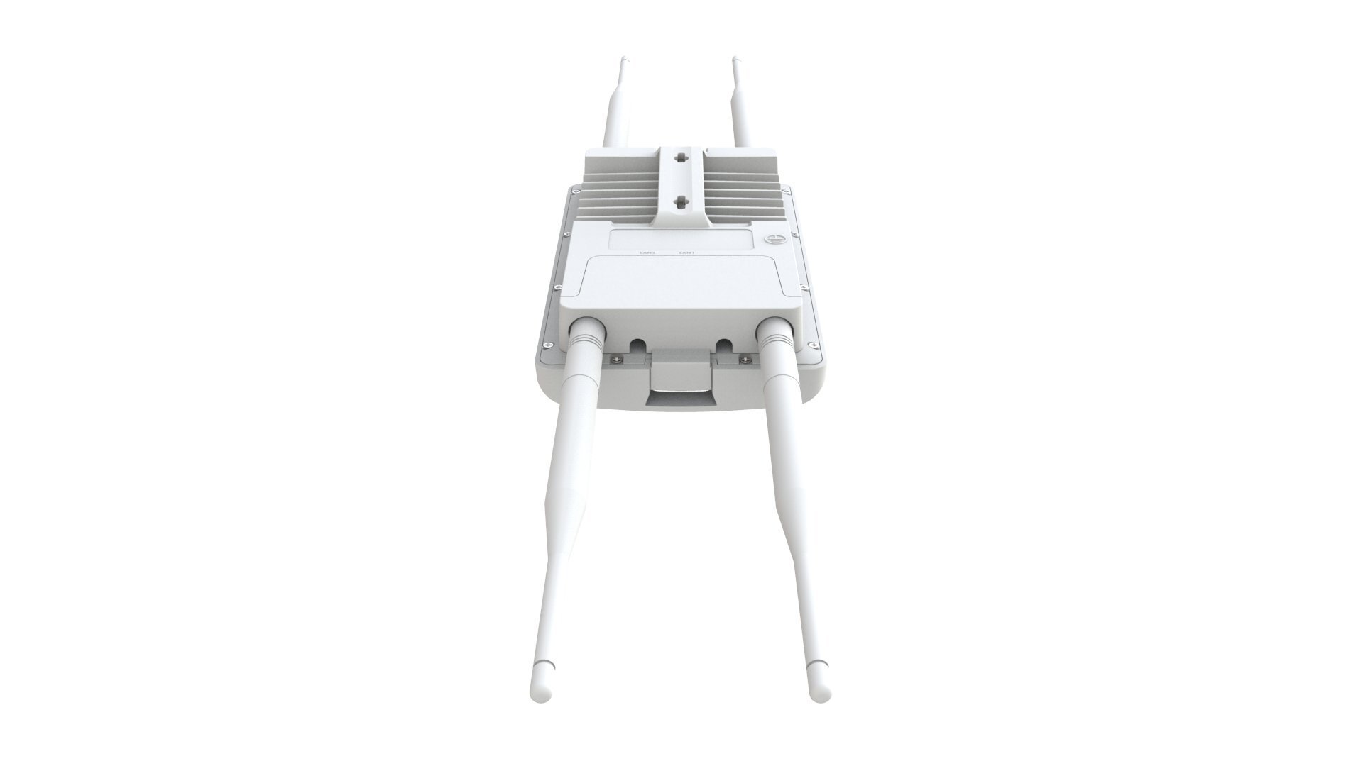 EnGenius Technologies ENS620EXT Wi-Fi 5 AC1300 2x2 Dual-Band Outdoor Access Point/Range Extender/Bridge Features IP55 Rated Housing, 24V PoE Injector, MU-MIMO, Detachable SMA Antennas