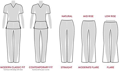 Dickies EDS Essentials Scrubs for Women, Drawstring Cargo Scrub Pants with Four-Way Stretch and Moisture Wicking DK010, XL, Black
